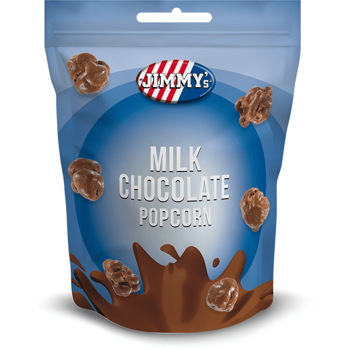 Jimmy's Chocolate Popcorn Milk 12x120gr